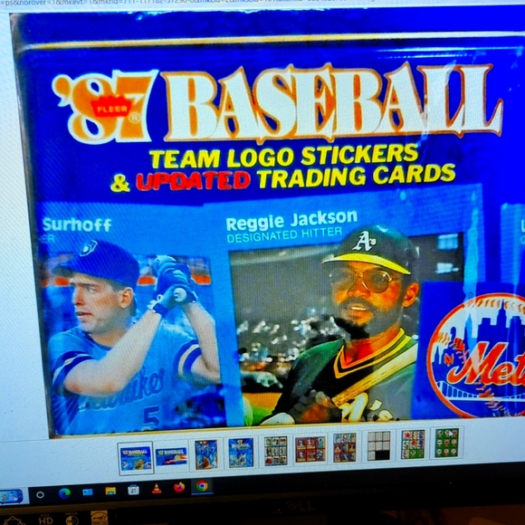 fleer | Other | Fleer 87 Baseball Day Team Logo Stickers Updated ...